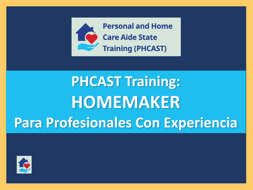 Executive Office of Elder Affairs: PHCAST Training